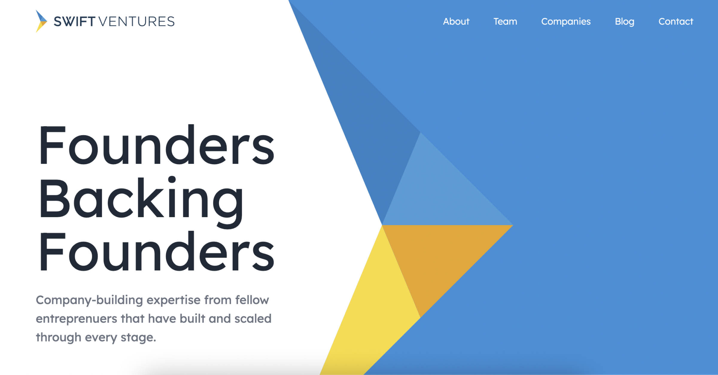 Swift Ventures - Team